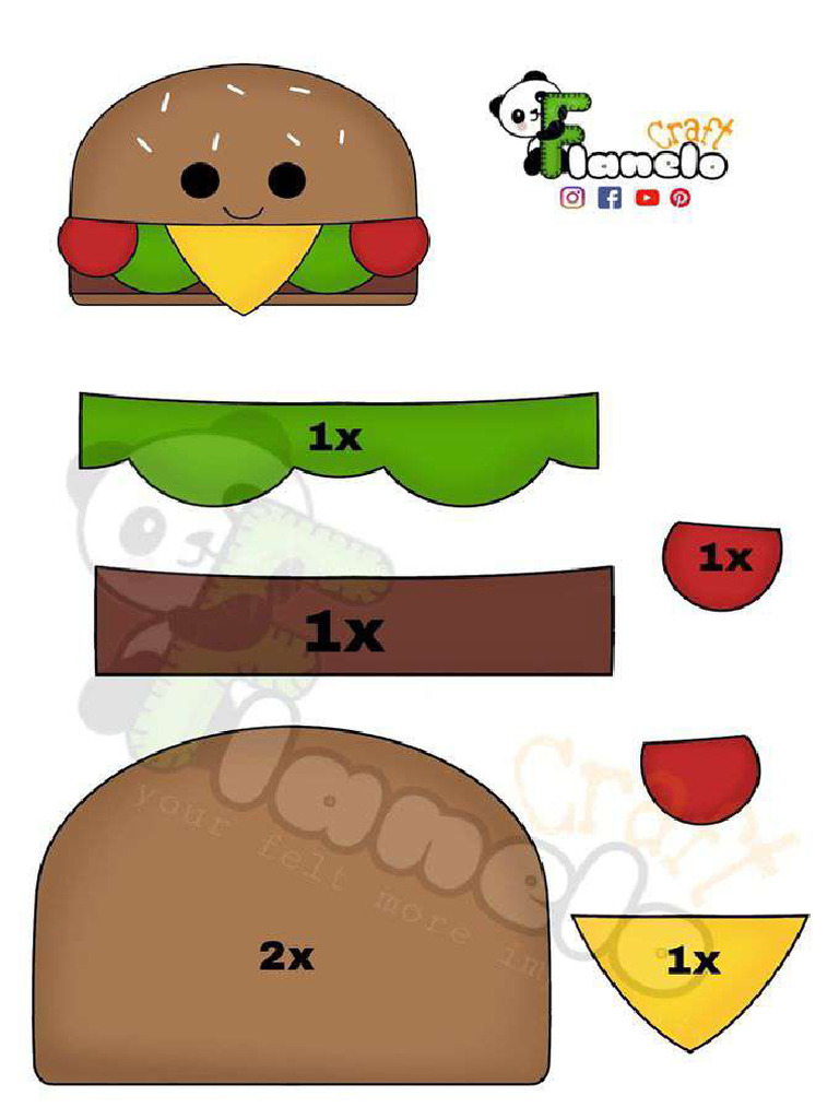 Hamburger - Flanelo - Craft | PDF