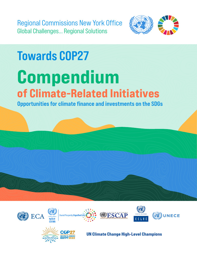Compendium of Climate-Related Initiatives - Opportunities For Climate ...