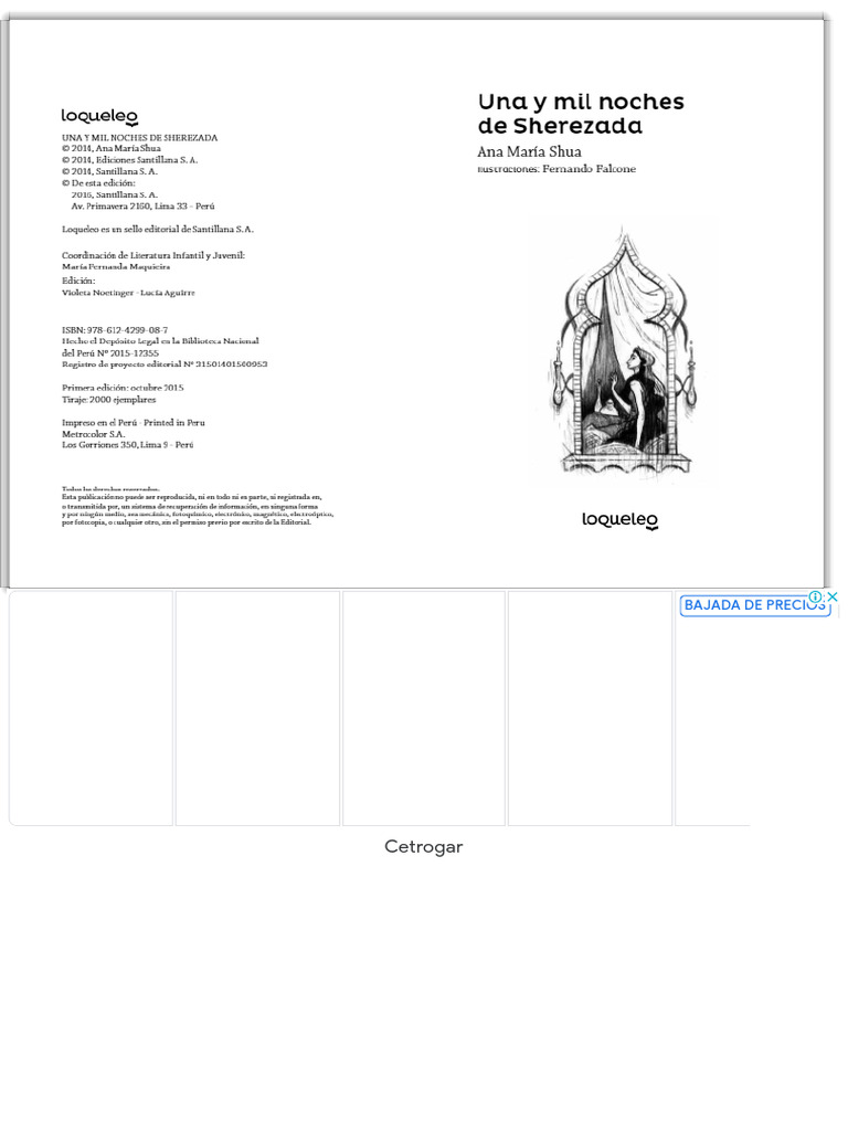 Una y Mil Noches de Sherezada - PDF Descargar Libre | PDF
