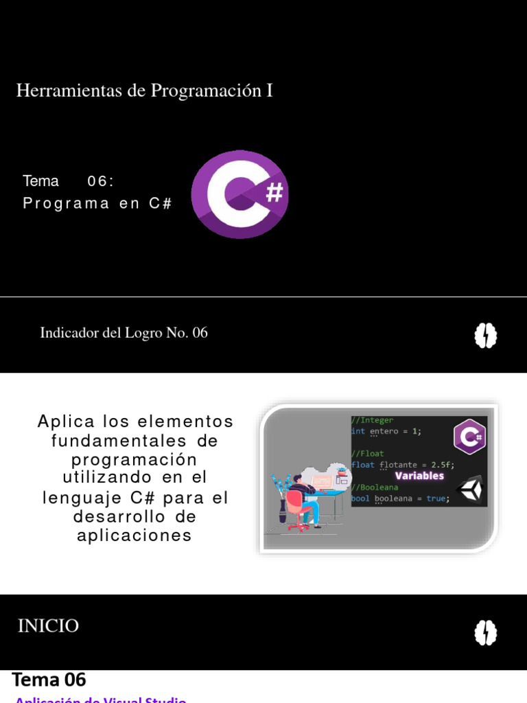 Semana 06 | PDF | C Sharp (lenguaje de programación) | Programación de computadoras