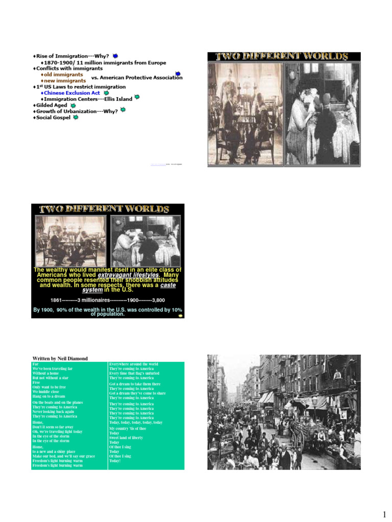 31 Immigration and Urban Growth | PDF | Immigration | Nativism (Politics)