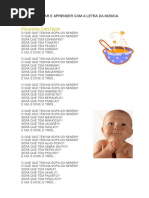 113 Parlenda Hoje É Domingo Revisado | PDF | Fonema | Escrita