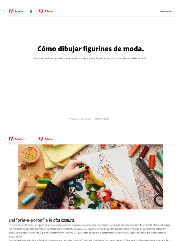 Técnica Dibujar Figurines | PDF