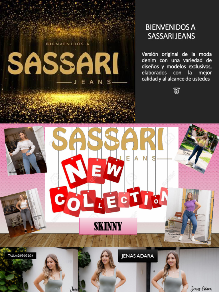 "Jeans Exclusivos SassariJeans 2023" | PDF | Pantalones | Textiles