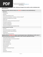MIMS Summary Table-G6PD | PDF