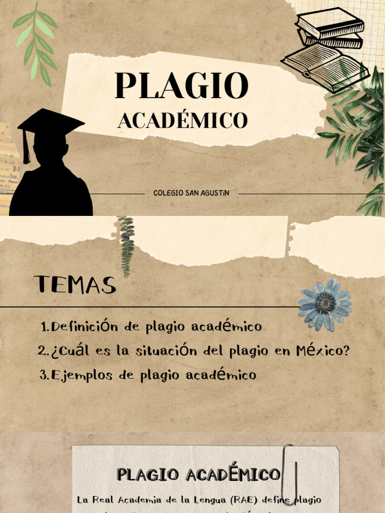 Plagio Académico en México: Definición y Casos | PDF | Plagio | México