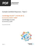 8021 AICE General Paper Paper 1 Example Candidate Responses | PDF ...