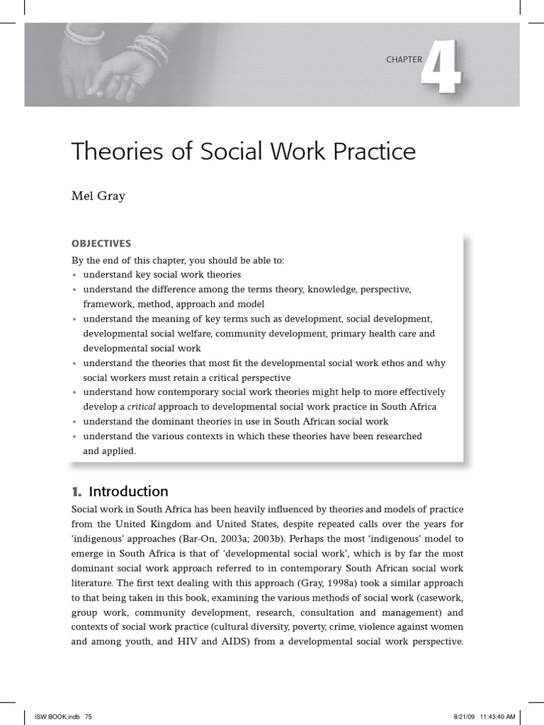 Theories of Social Work Practice | PDF | Social Work | Welfare