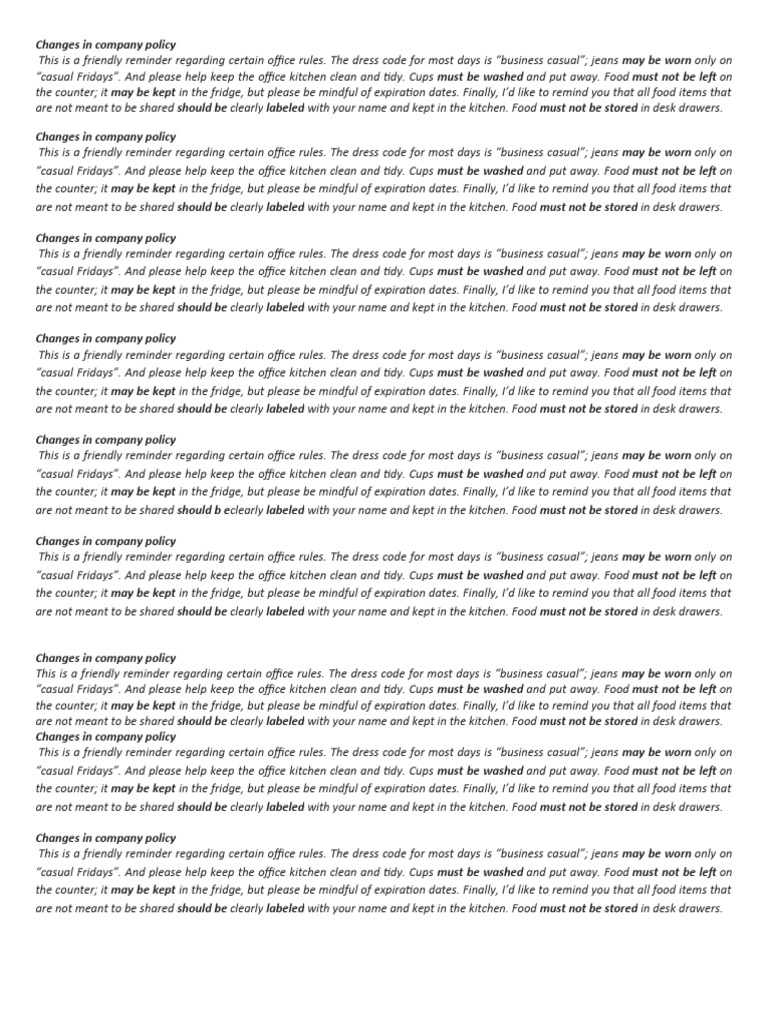 Skool Kitchen Dress Code Reminder | PDF | Refrigerator | Kitchen