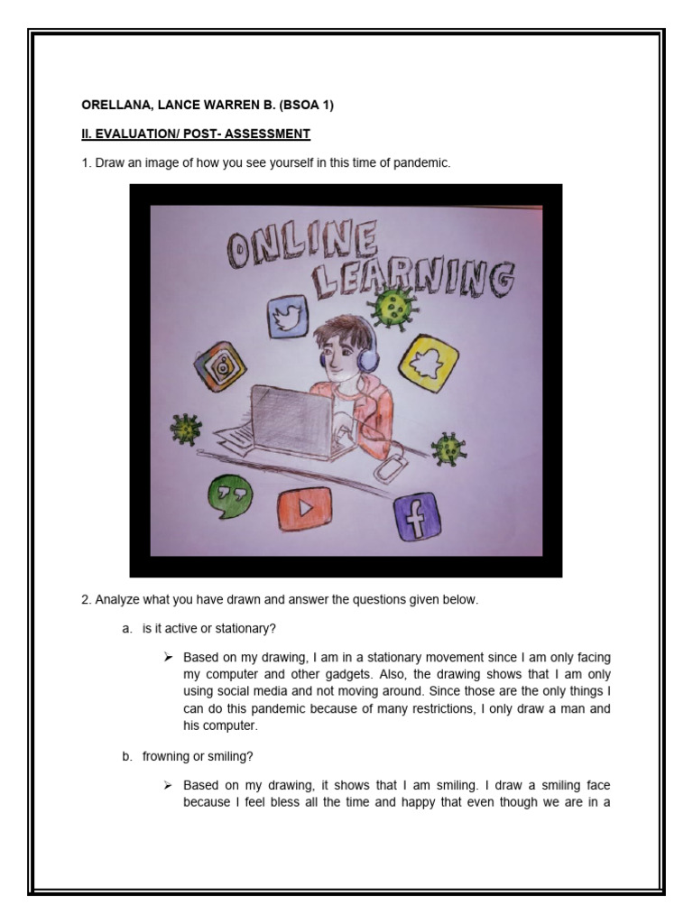 ORELLANA - Module 2 Activity | PDF | Self-Improvement