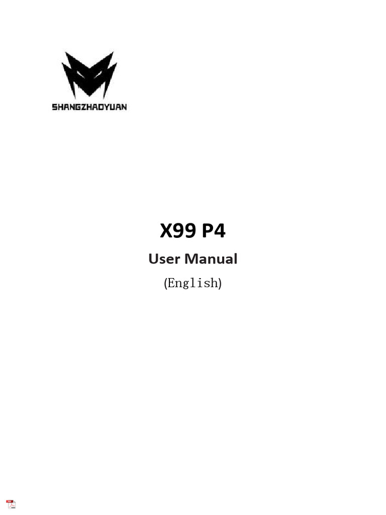 Manual x99 p4 | Download Free PDF | Physical Layer Protocols | Office Equipment
