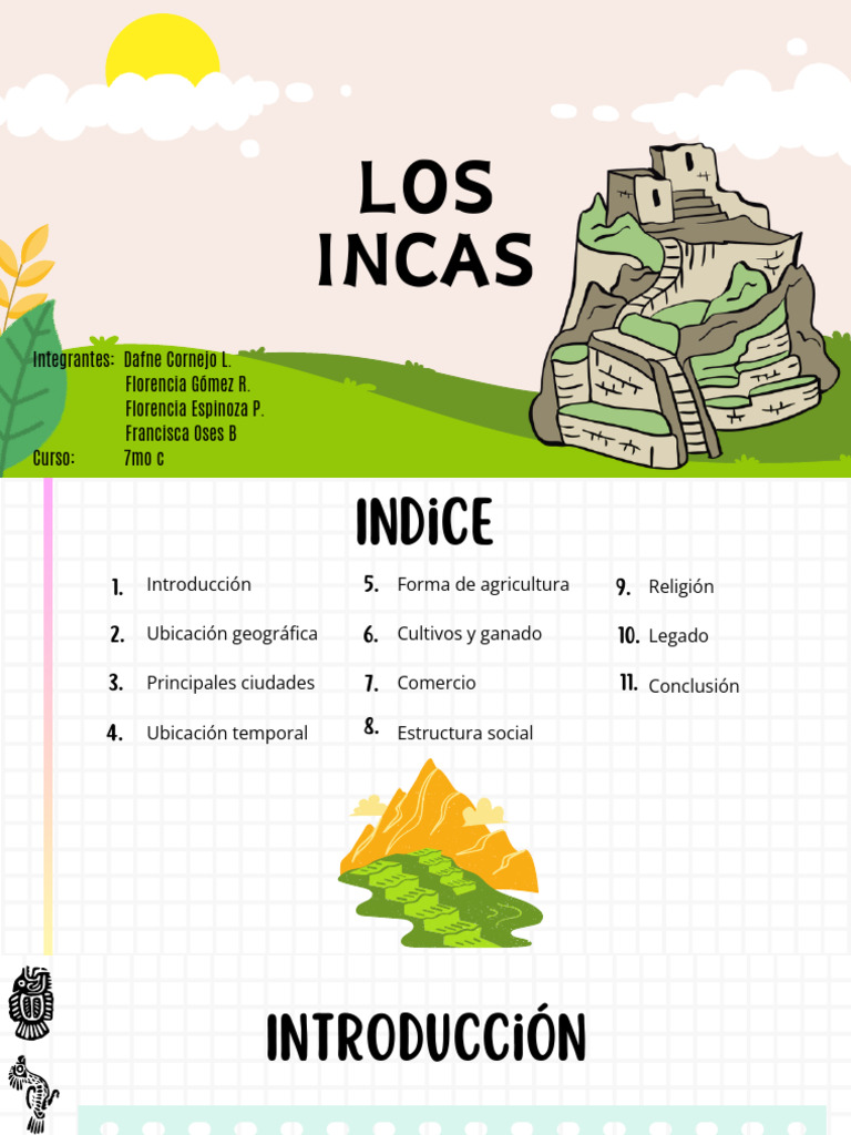 Los Incas | PDF | Imperio Inca | Perú