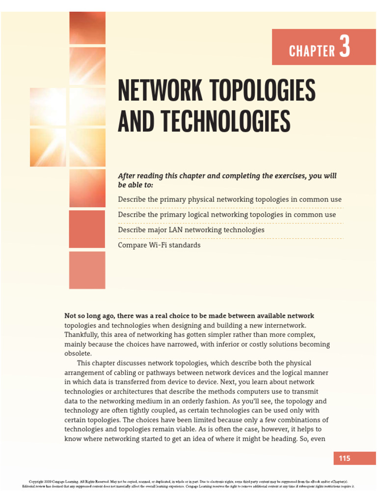 03 Network Topologies and Technologies | PDF | Network Topology ...