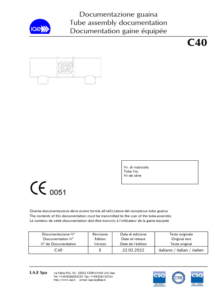 C40 (Tech Data) | PDF