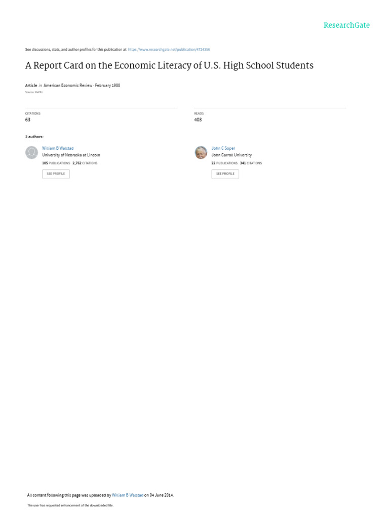 Viewcontent.cgi | PDF | Economics | Teachers