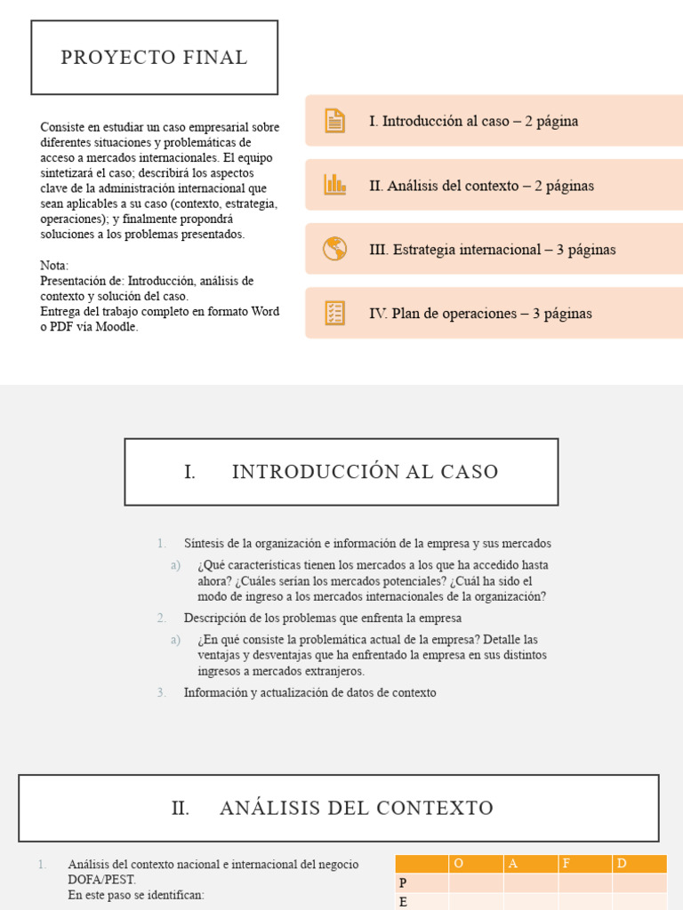 Proyecto Final Grupal | PDF | Business | Economias