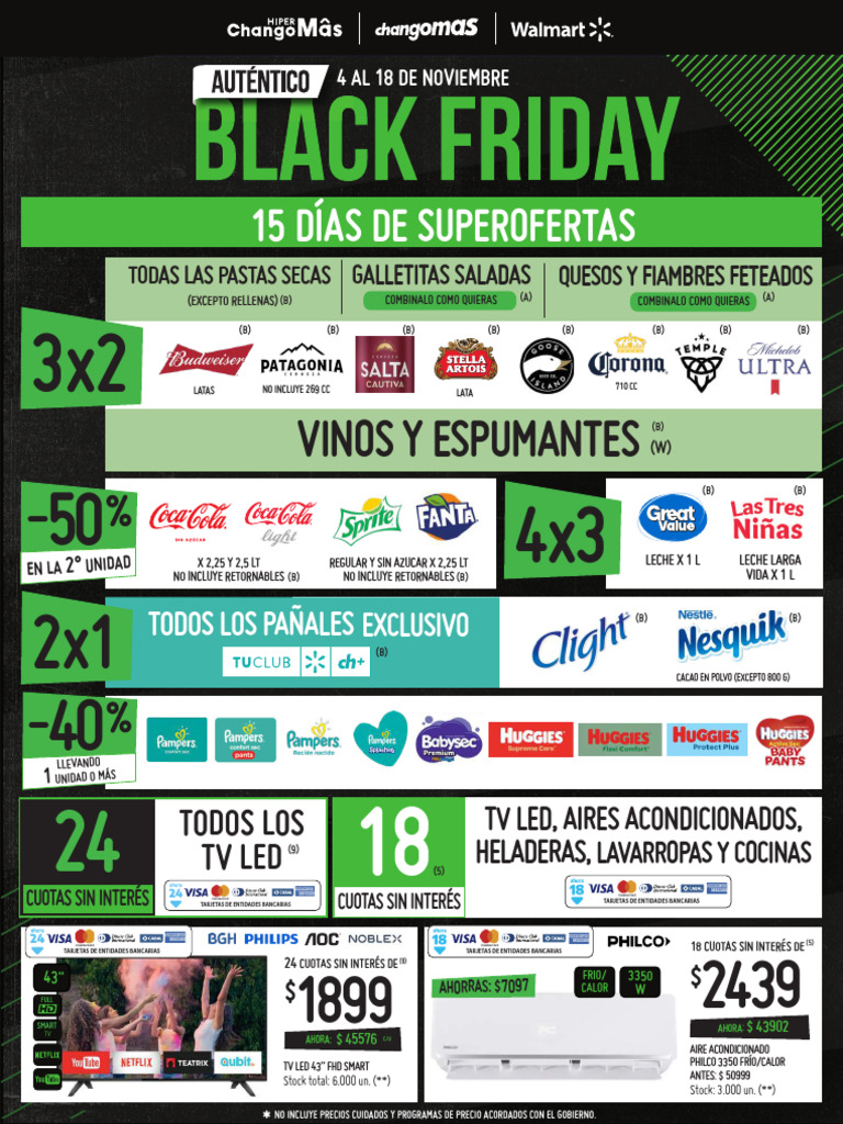 Superofertas Black Friday: 15 Días de Descuentos | PDF | Alimentos | Cocina