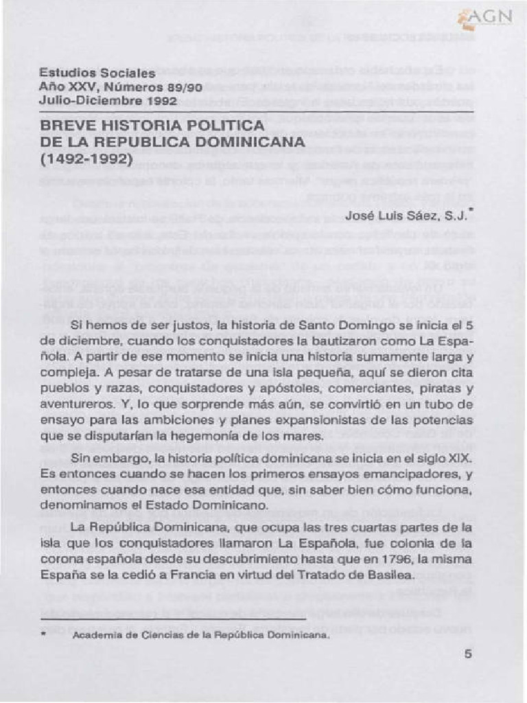 Admin,+Contenido,+Breve+Historia+Polltica+de+Rd | PDF | República ...