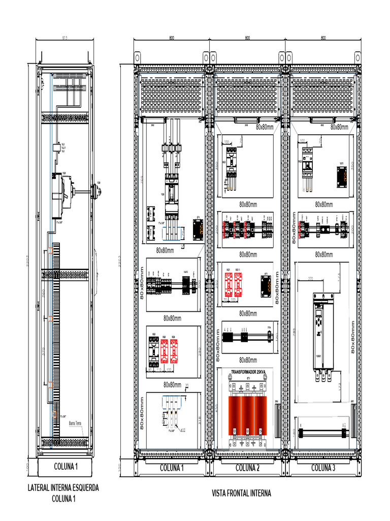 QGBT Layout Interno | PDF