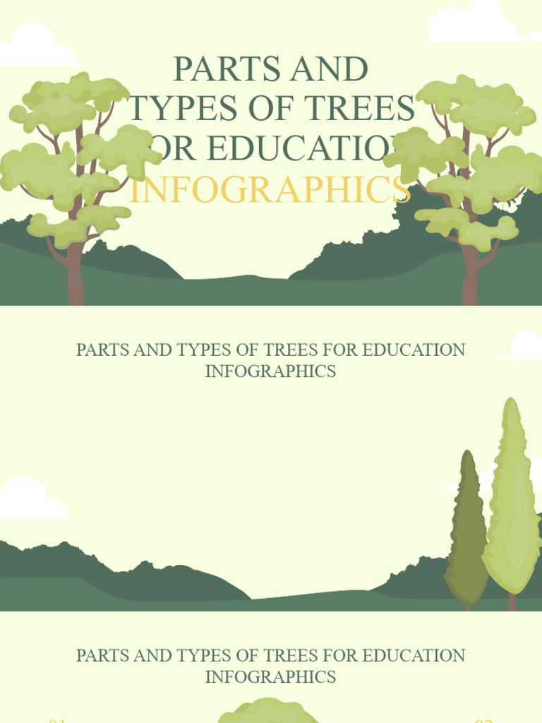 Parts Types of Trees for Education Infographics | PDF | Planets ...