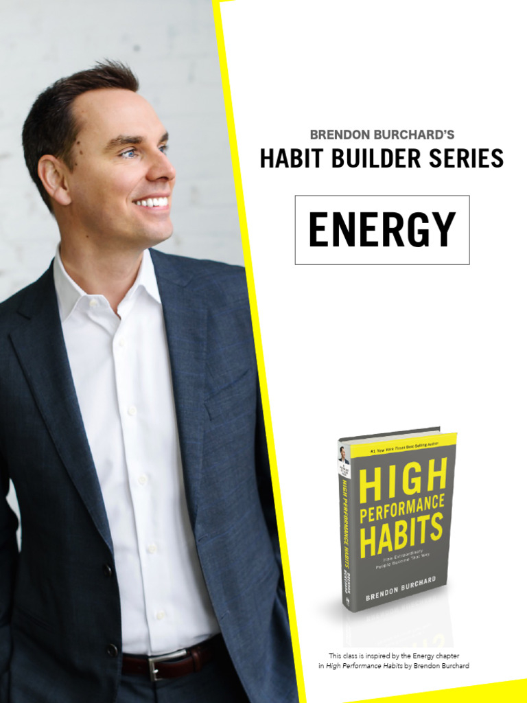 Energy: Habit Builder Series | PDF