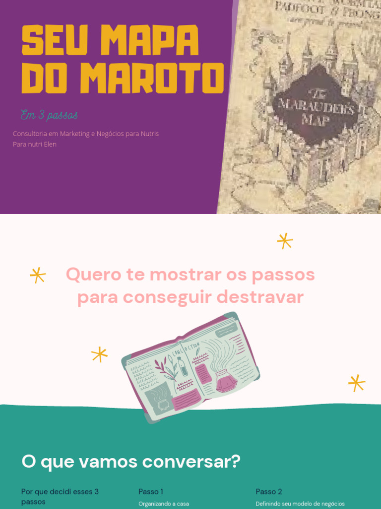 Ebook Seu Mapa Do Maroto em 3 Passos | PDF