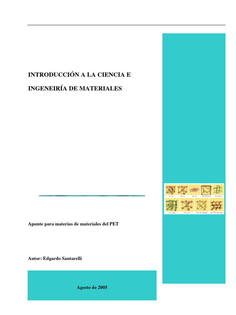 Introduccion A La Ciencia e Ingenieria de Materiales | PDF | Rieles | Ingeniería Cerámica