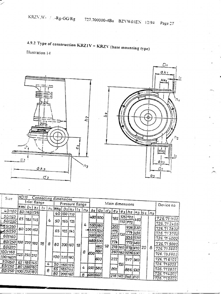 Amos Ifdb Acc Ac Cooling Water Pump Base | PDF