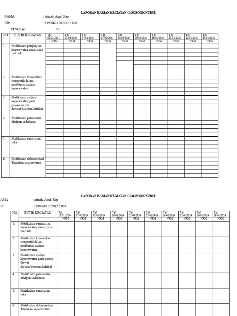 Logbook Pdf
