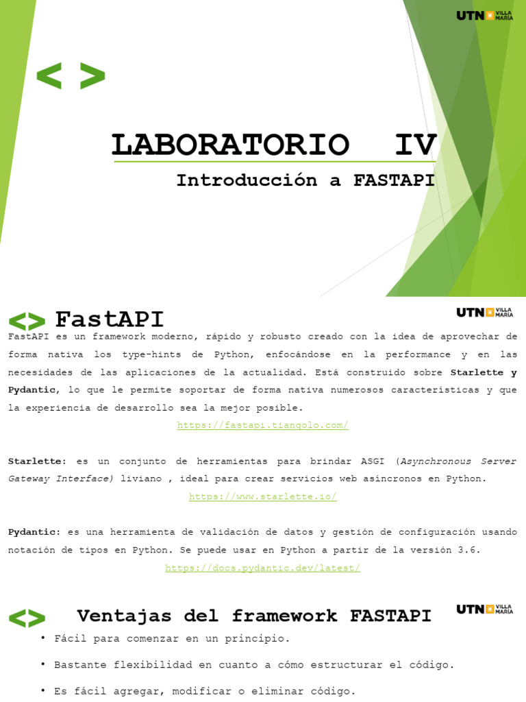 UNIDAD 3 - Introducción A FASTAPI | Descargar gratis PDF | Servidor web | Internet y web