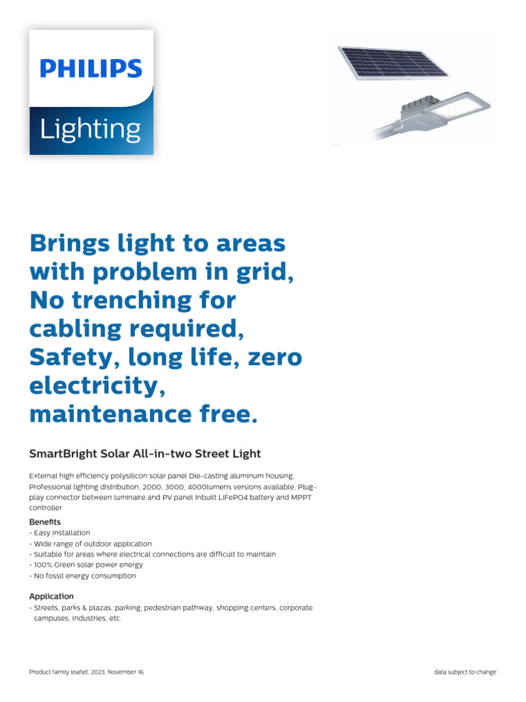 Localized Commercial Leaflet | Download Free PDF | Solar Power | Lighting