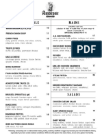 Manresa Bread Campbell Menu | PDF | Grape Varieties | Viticulture