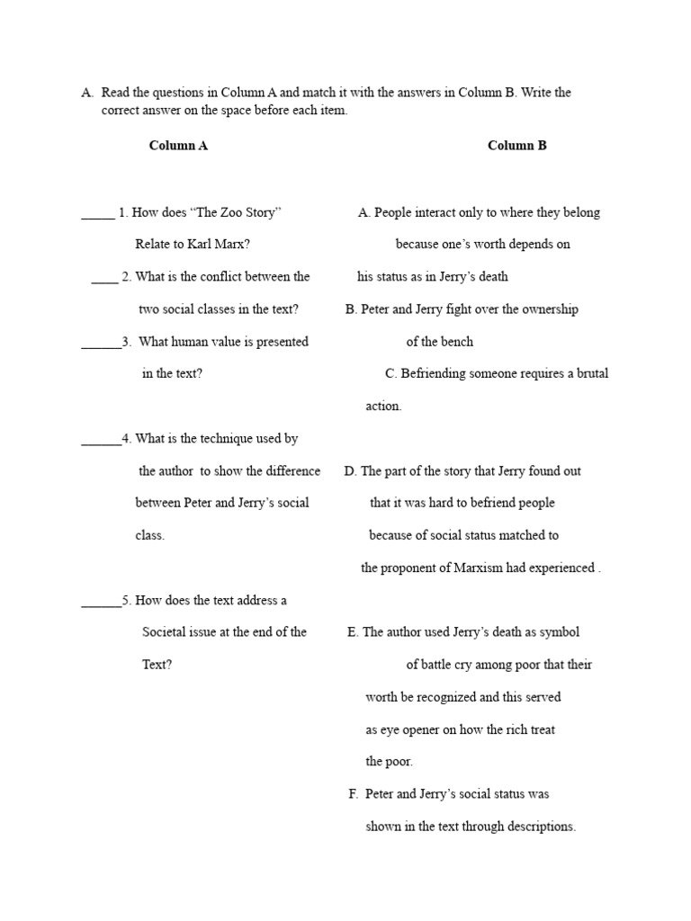 Modular Activity in English 10 | PDF | Marxism | Class Conflict