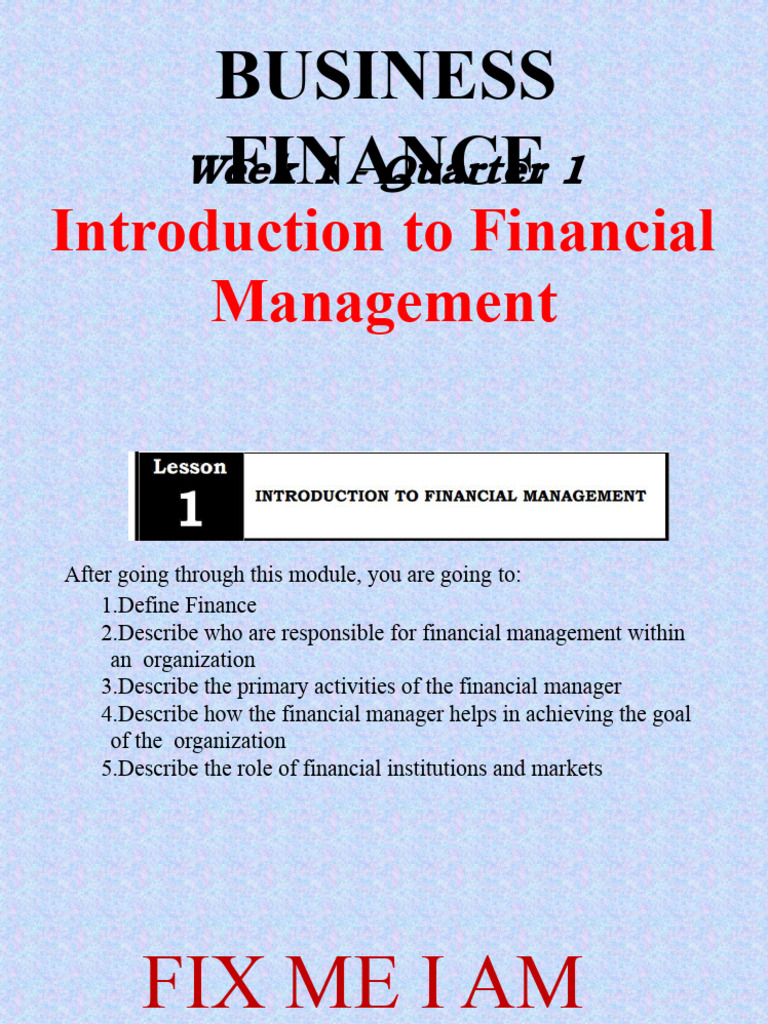 Business Finance Week 12 | PDF | Stocks | Financial Markets