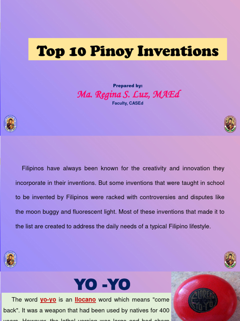4) Philippines Great Inventions | PDF