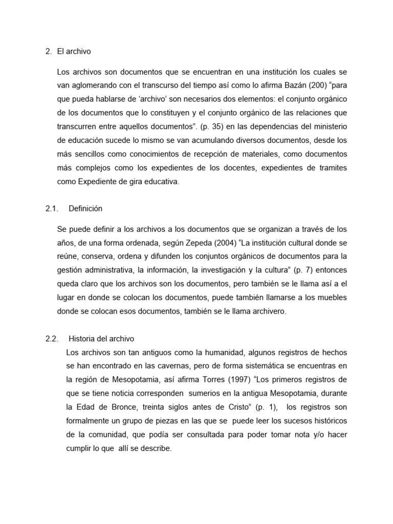 Tipos y Evolución de Archivos Documentales | PDF | Business | Archivista