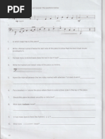 Theory of Music Past Paper: February 2021 Grade 1 | PDF | Books | Pitch ...