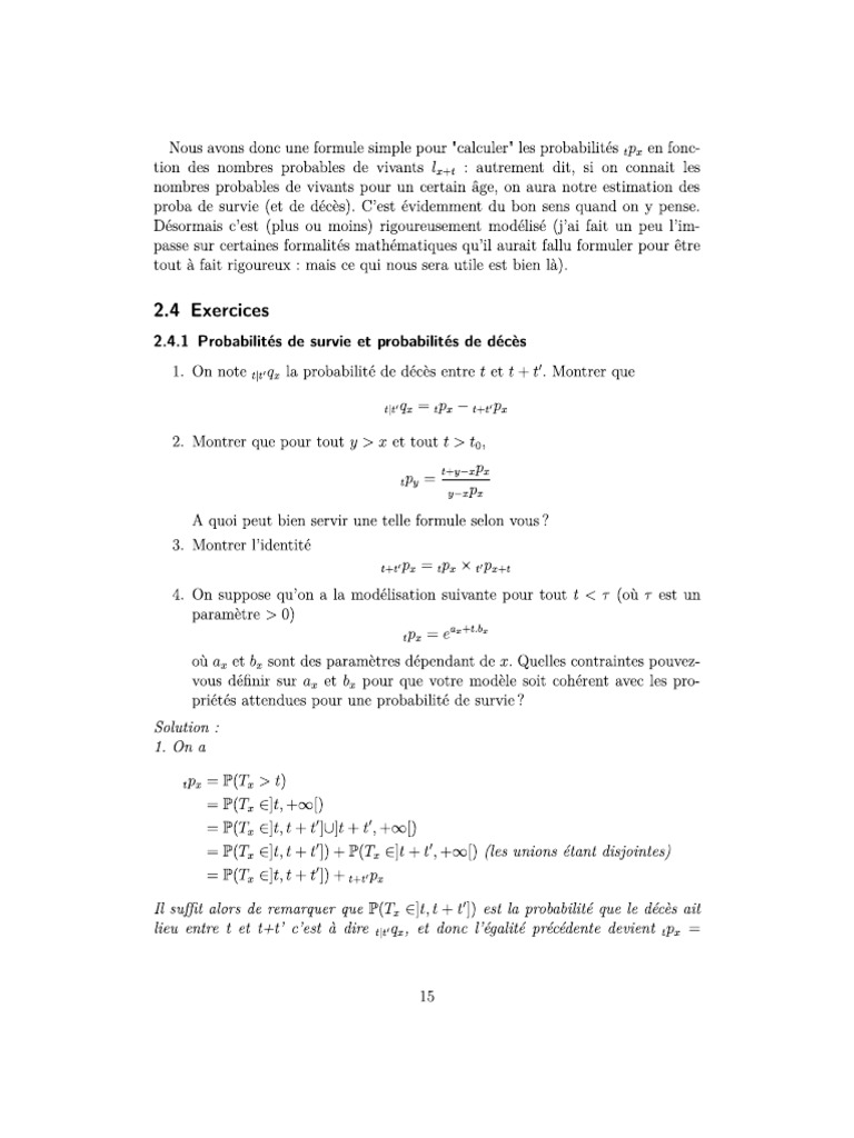 Exo 2 Corrigé | PDF