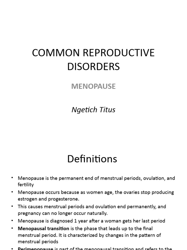 Menopause | PDF | Menopause | Menstrual Cycle