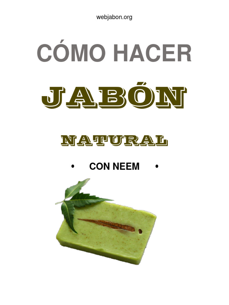 Aprende cómo hacer jabón de neem en casa de forma sencilla y económica ...