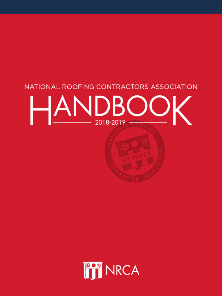 NRCA-Handbook 2018 - 2019 | PDF | Committee | Board Of Directors