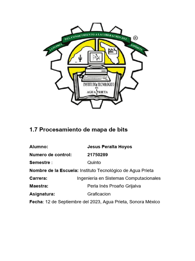 Procesamiento de Mapas de Bits | PDF | Informática | Tecnología