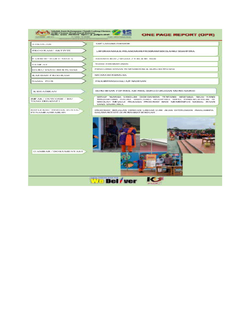 One Page Report LC | PDF