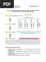 XhoI Restriction Enzyme Guidelines | PDF | Dna Methylation | Dna