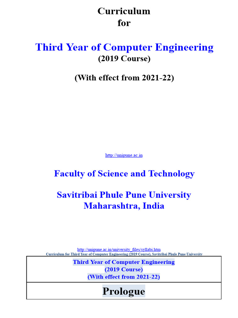 TE Computer Syllabus 2019 Pat. | PDF | Databases | No Sql