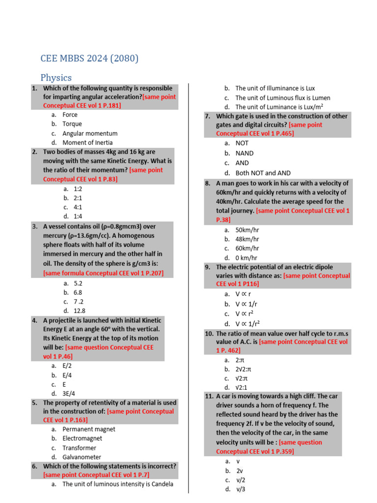 Cee 2024 Final | PDF | Semiconductors | Diode