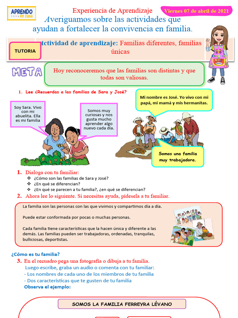 SESION LA FAMILIA | PDF