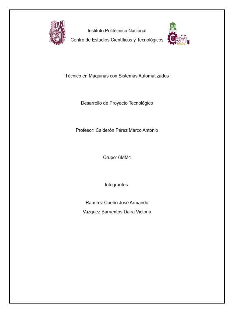 Proyecto Terminal Escrito2 | PDF