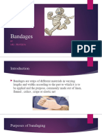 Bandaging Techniques | PDF