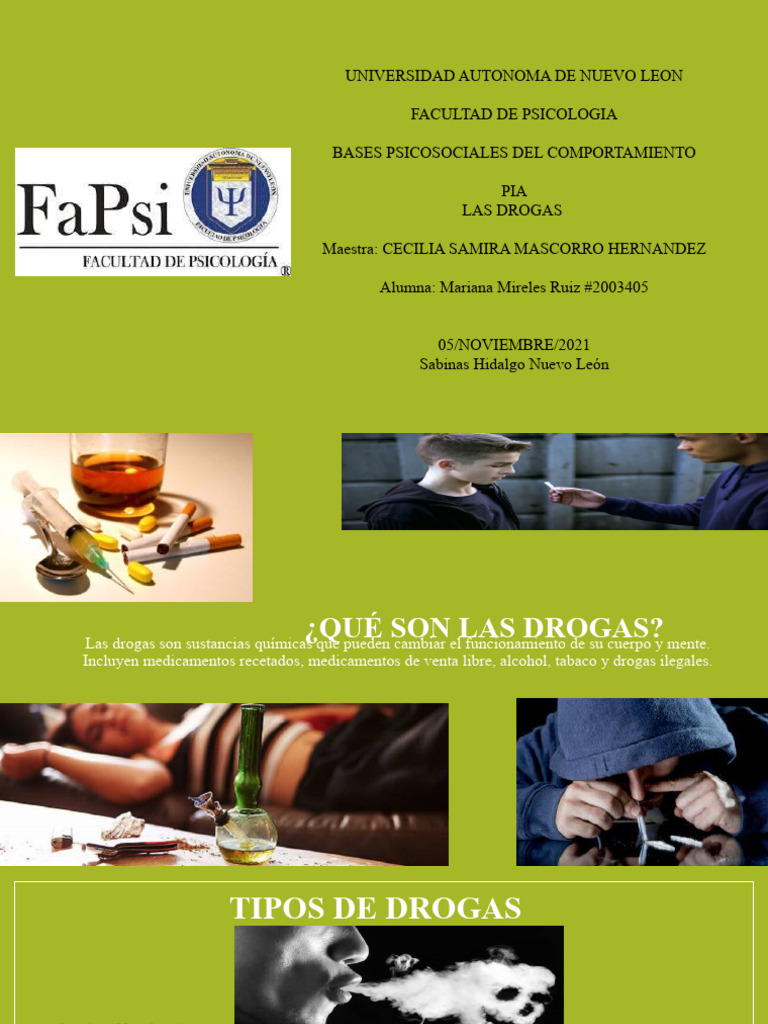 PIA | PDF | La dependencia de sustancias | Cannabis (Droga)